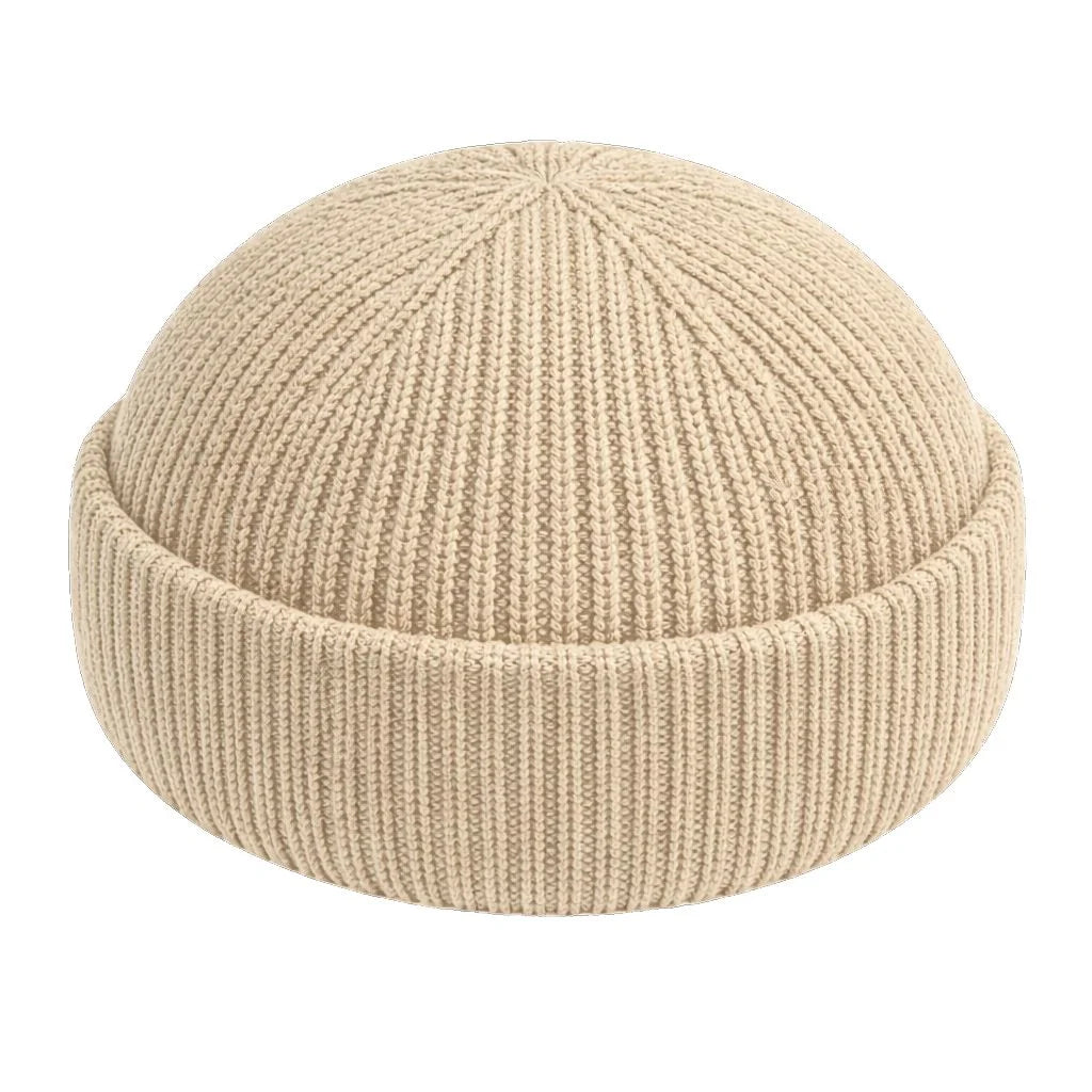 BEIGE FISHERMAN BEANIE PRO – RAISED BY SOCIETY
